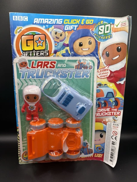 CBEEBIES GO JETTERS Magazine Special 2019 Lars Figure & Truckster Play ...