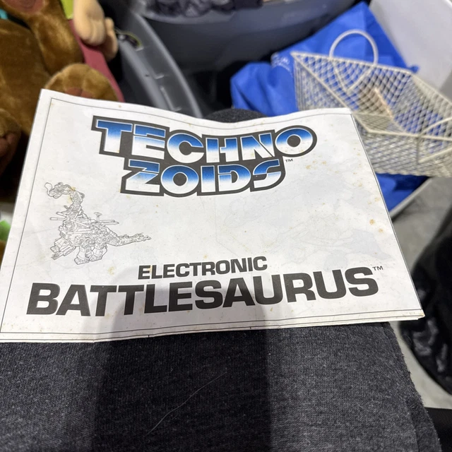 VINTAGE TECHNO ZOIDS Battlesaurus (Ultrasaurus) Kenner Tomy 1994 ...