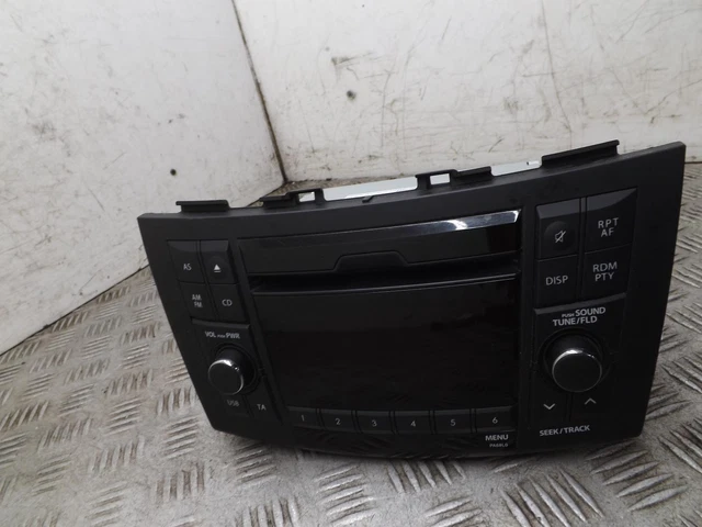 SUZUKI SWIFT RADIO Cd Player Stereo Head Unit No Code Mk3 2010-2017~ £74.99 - PicClick UK