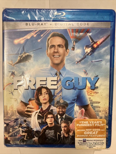 FREE GUY (BLU-RAY And Digital Code 2021) £5.81 - PicClick UK
