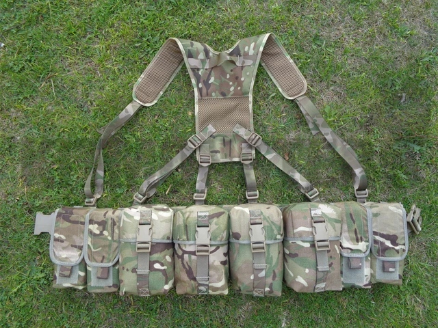 COMPLETE BRITISH MTP MOLLE webbing set with yoke, Bravo model, size ...