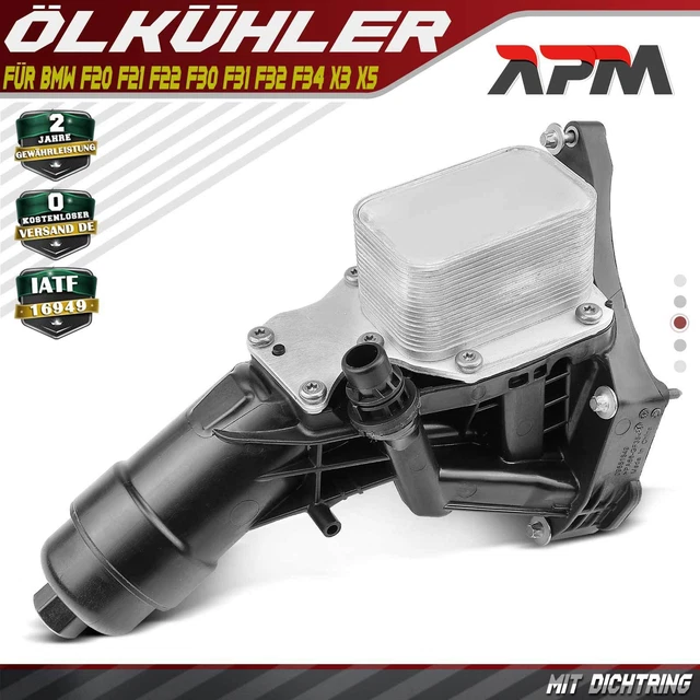 ÖLKÜHLER MOTORÖL FÜR BMW F20 F21 F22 F30 F31 F32 F34 F36 F10 F90 F11 G11 X3 X5 EUR 78,99 ...
