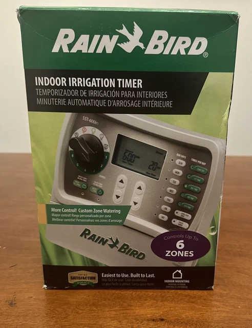RAIN BIRD SST600IN Simple-To-Set Indoor Sprinkler/Irrigation System ...