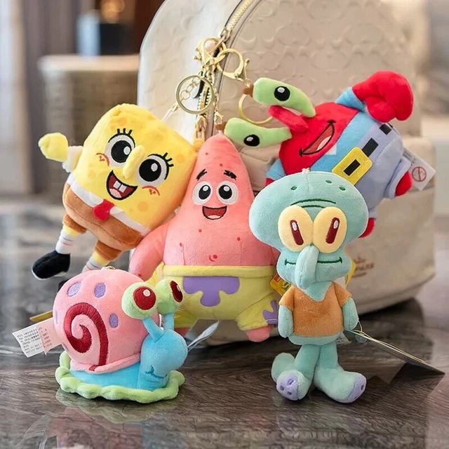 SPONGEBOB SQUAREPANTS PATRICK Star Plush Toy Pendant Bag Accessories ...