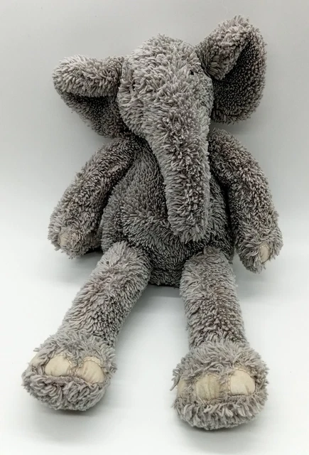 JELLYCAT SLACKAJACK ELEPHANT 8" Soft Toy Plush Beanie Comforter Labels ...