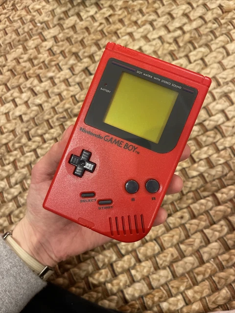 ORIGINAL RED NINTENDO Gameboy Play It Loud £50.00 - PicClick UK