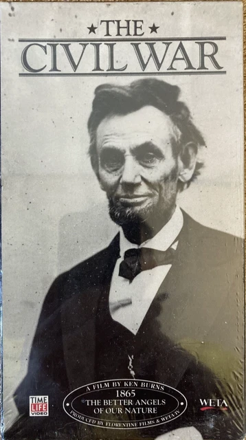 TIME LIFE THE Civil War VHS Tape 1865 The Better Angels of Our Nature ...