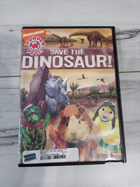 NICKELODEON WONDER PETS - Save the Dinosaur! DVD 2008 with Blockbuster ...