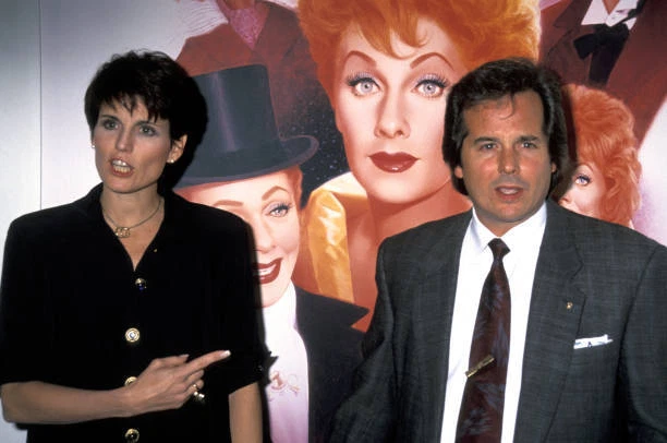LUCIE ARNAZ & Desi Arnaz Jr. at Lucy A Tribute to Lucille Ba - 1991 Old ...