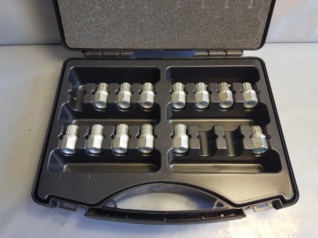 ORIGINAL VW AUDI VAG T10101 Spezialwerkzeug Felgenschlösser Mastersatz ...