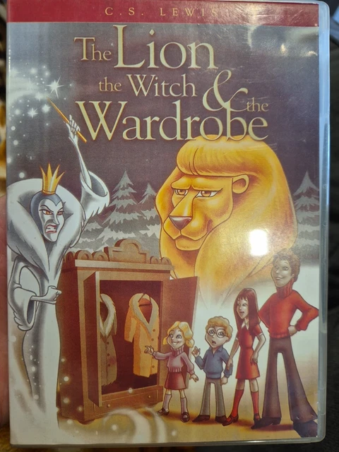 THE LION WITCH And The Wardrobe Dvd C. S. Lewis Cartoon Animation Rare ...