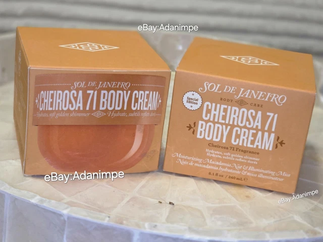 SOL DE JANEIRO Cheirosa 71 Body Cream 8.1oz 240mL Ltd Edition NEW IN ...