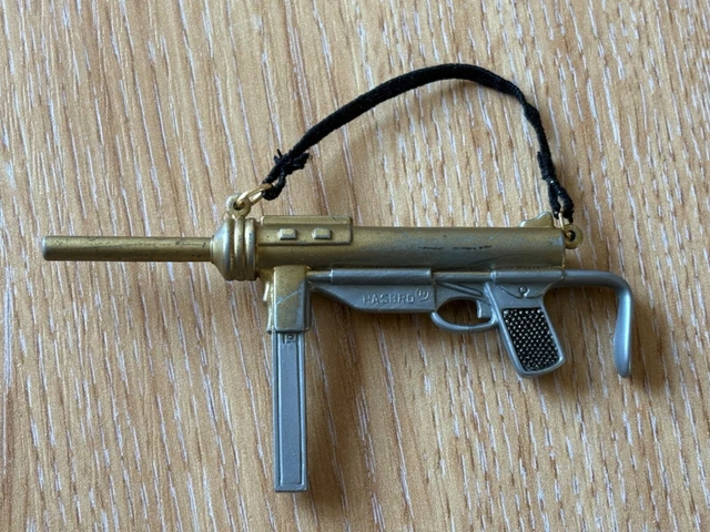 VINTAGE PALITOY ACTION Man - Original M3 Grease Gun / Sub Machine Gun £ ...