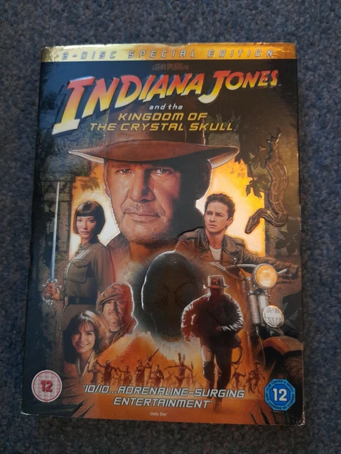 INDIANA JONES AND the kingdom of the crystal skull Dvd 2 disc special ...