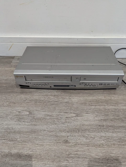 FUNAI DBVR-5500 4 Head HQ VHS Video Recorder & DVD/CD COMBO Faulty £19.99 - PicClick UK