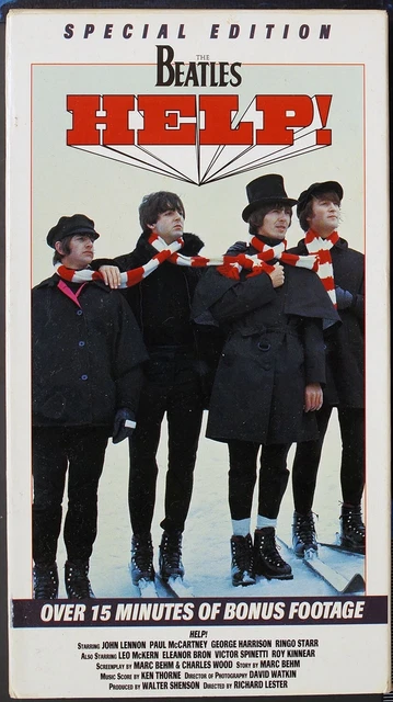 THE BEATLES - Help! Special Edition with Bonus Footage - VHS NTSC £9.04 - PicClick UK