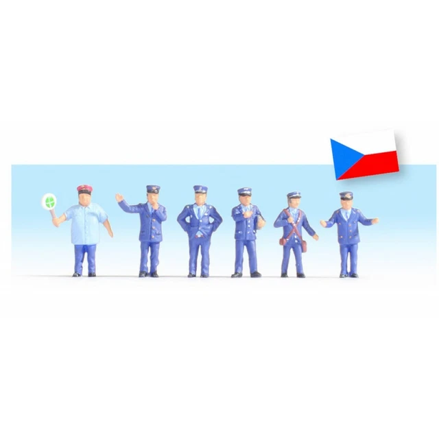 15273 NOCH HO Cheminots République Tchèque Cech 6 Pièces EUR 11,03 ...