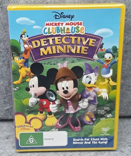 NEW: MICKEY MOUSE CLUBHOUSE DETECTIVE MINNIE DVD Region 4 PAL Free Fast ...