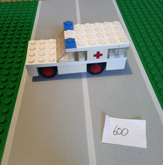 LEGO 600-1 LEGOLAND: Rare Ambulance Set £7.00 - PicClick UK