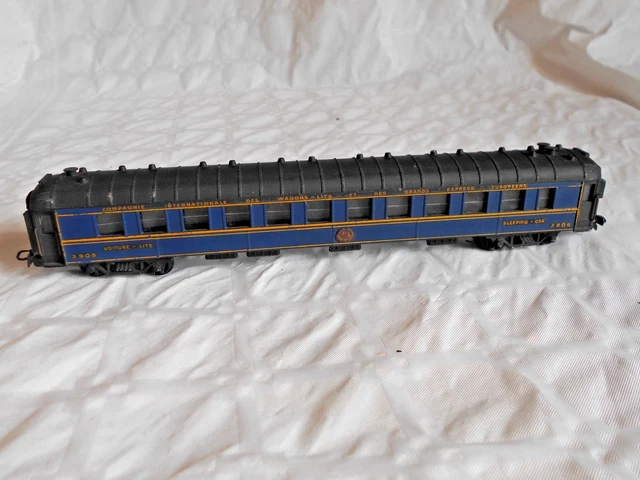 SMCF CIWL ORIENT express sleeping car 3905 all metal 1960s £30.00 ...