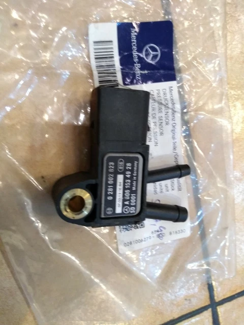 ORIGINAL MERCEDES BENZ Differenzdrucksensor Abgassensor Motor CDI ...