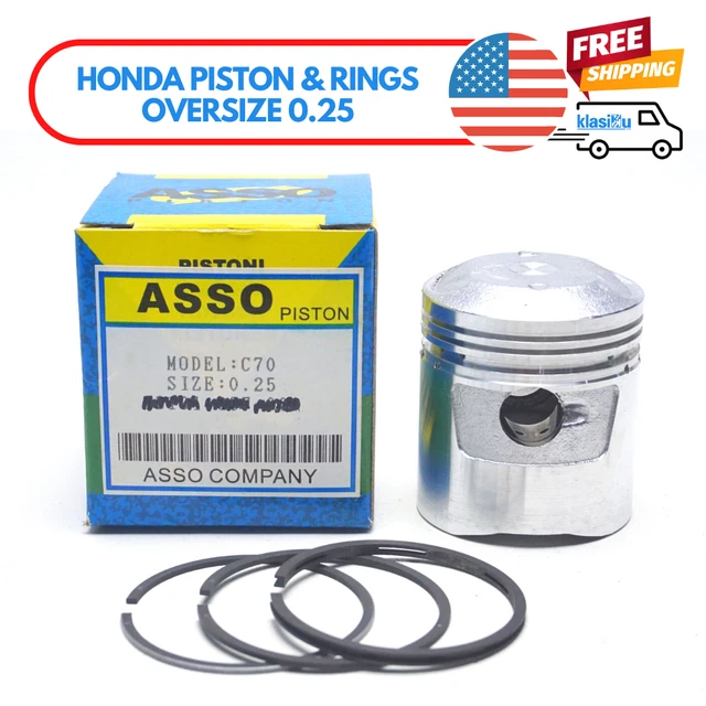 HONDA C70 ATC70 CD70 CF70 CL70 CT70 ST70 SL70 ST70 XL70 piston et ...