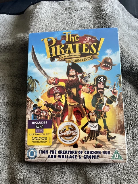 THE PIRATES! IN an Adventure with Scientists DVD Hugh Grant (2012) £4. ...