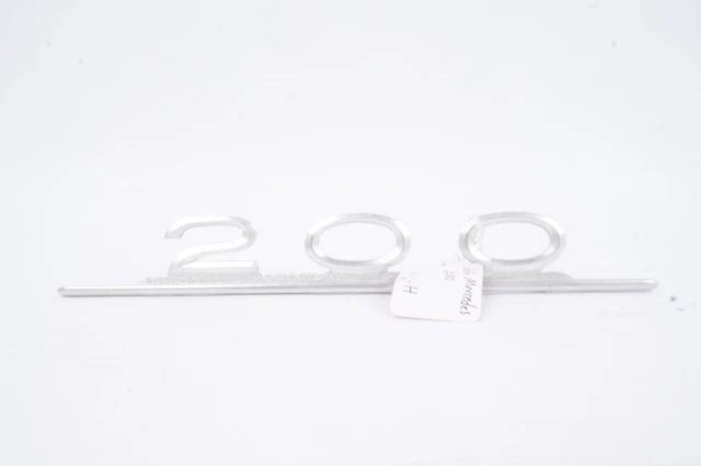 MERCEDES-BENZ W112 W111 W110 200 trunk badge EMBLEM vintage $139.12 ...