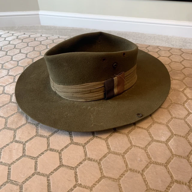 ORIGINAL WW2 RAF Royal Air force Slouch Hat 1943 Dated £100.00 ...