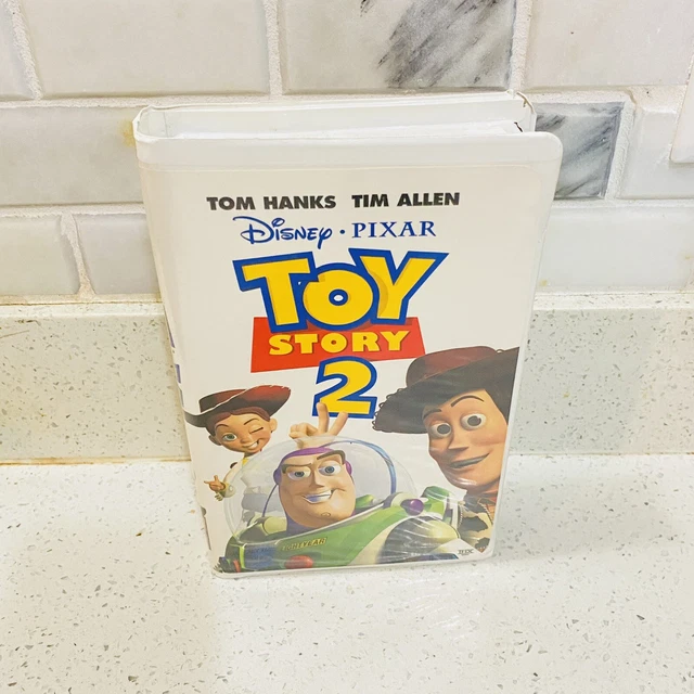 DISNEY VHS TOY Story 2 RARE #19947 Tom Hanks Tim Allen Woody Buzz ...