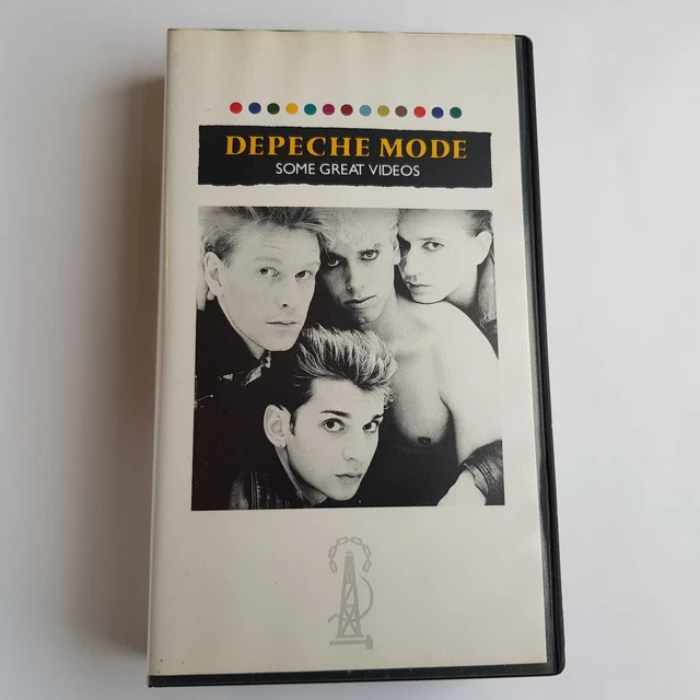 VHS DEPECHE MODE Some Great Videos 1st Ed 1985 music band techno ...