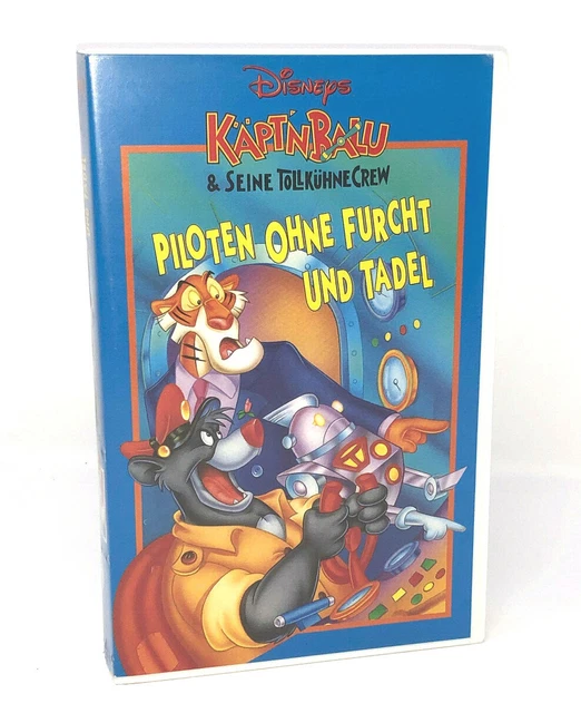 VHS DISNEYS KÄPTN Balu & seine tollkühne Crew "Piloten ohne Furcht und ...