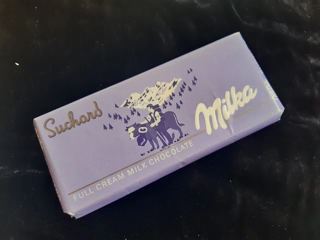 VINTAGE SUCHARD MILKA Chocolate Shop Display Dummy Bar £10.00 - PicClick UK