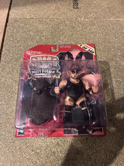 WWF WWE HASBRO KWK Kayfabe Heroes Wrestling Figure. Series 1: Mantaur ...