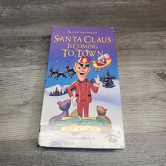SANTA CLAUS IS Coming To Town VHS Video 1993 £3.85 - PicClick UK