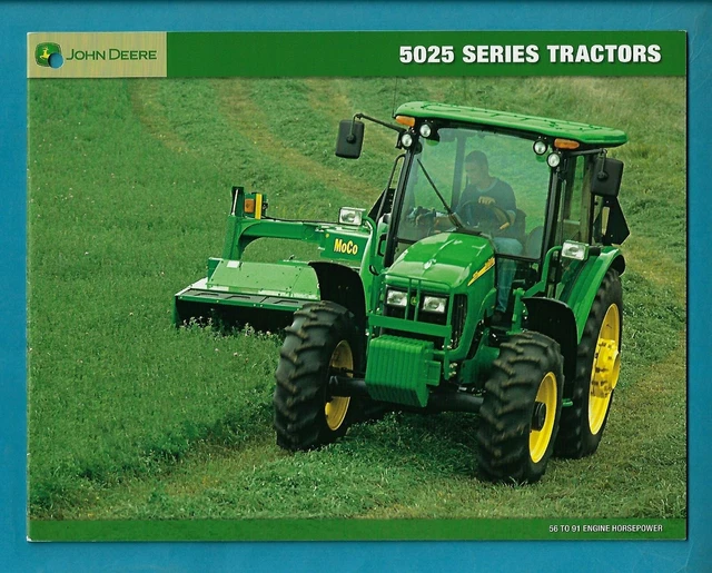 JOHN DEERE 5025 Series Tractors 20 Page Brochure 06-05 $27.50 - PicClick AU