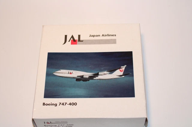 HERPA WINGS 1:500: 500623 Boeing 747-400 JAL Japan Airlines (1), OVP EUR 16,00 - PicClick DE