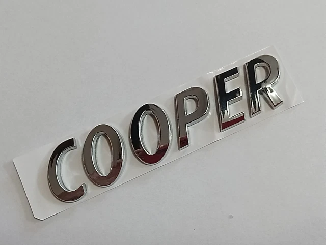 1 LOGO EMBLÈME pour MINI COOPER R50 R53 R55 R59 Lettre Monogramme S SD ...