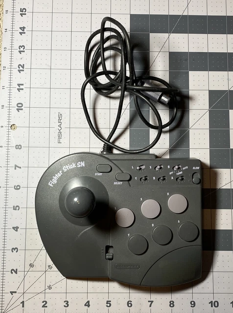 *RARE* ASCIIWARE &FIGHTER Stick SN" Joystick for SNES super Nintendo ...
