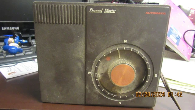 CHANNEL MASTER AUTOMATIC Television Antenna Rotator Model 9510 Works £ ...