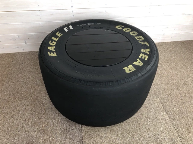 FORMULA 1 F1 Rear Wheel Tyre Coffee Table £95.00 - PicClick UK