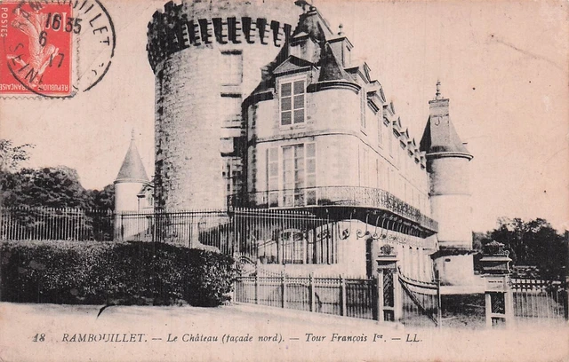 78 RAMBOUILLET LE Chateau Facade Nord Tour Francois Ier EUR 5,90 ...
