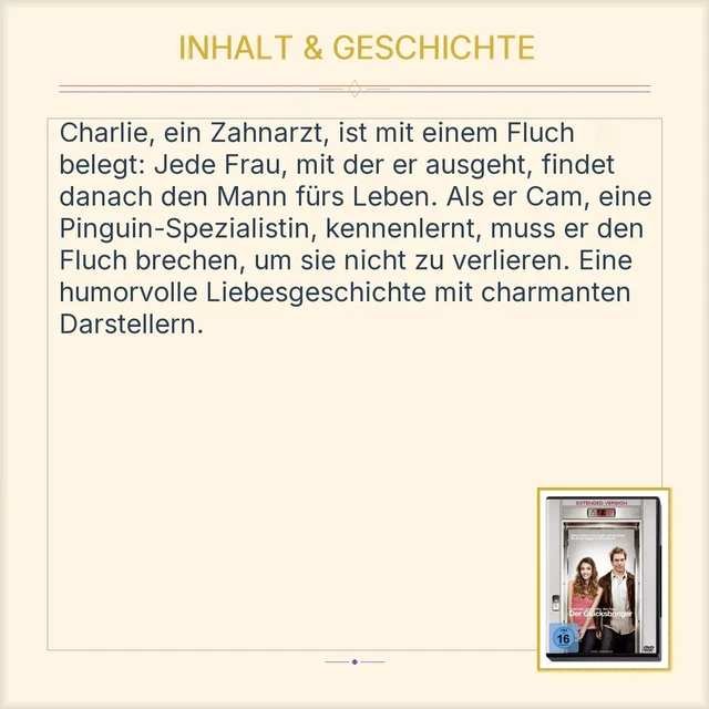 DER GLÜCKSBRINGER DVD Romantische Komödie Dane Cook Jessica Alba ...