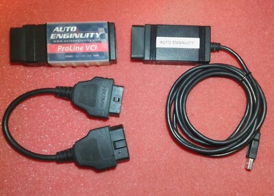 AUTOENGINUITY FORD SCAN Tool Package Enhanced Bundle SP03 Proline VCI ...