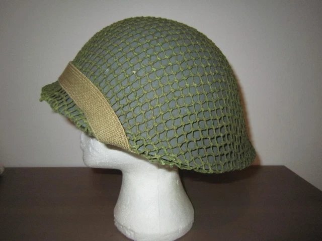 WW2 BRITISH MKIII Turtle Helmet and Net £50.00 - PicClick UK