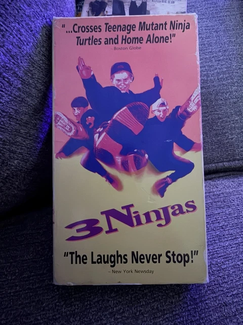 3 NINJAS VHS (1992) £13.56 - PicClick UK