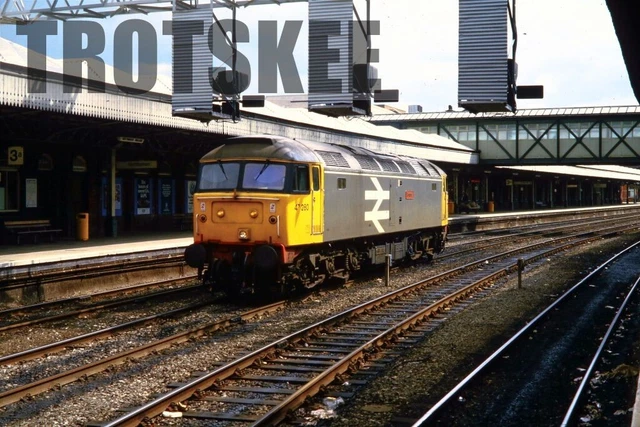 35MM COLOUR SLIDE BR British Railways Diesel Loco 47566 Class 47 1986 ...