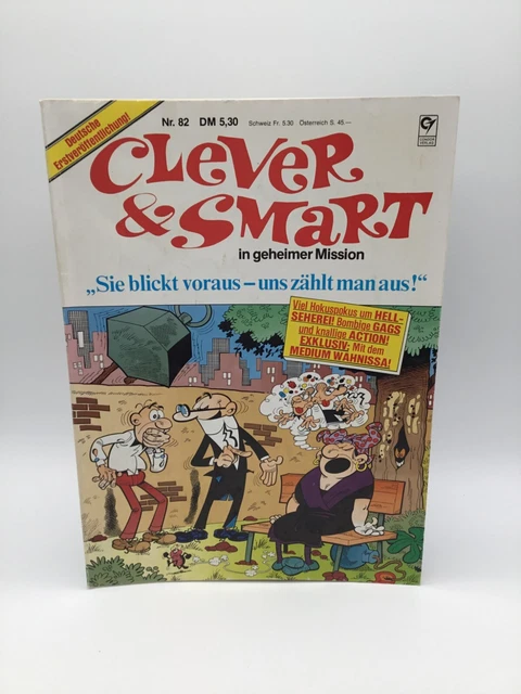 CLEVER & SMART Nr. 82, Comic, Sie blickt voraus- uns zählt man aus, Heft EUR 4,99 - PicClick DE