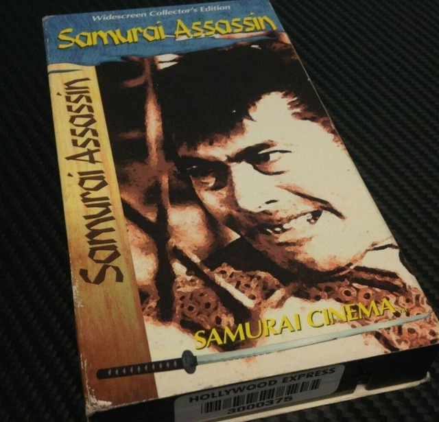 CARTON ANIMEIGO SAMURAI ASSASSIN VHS NTSC grand écran mifune EUR 29,76 ...