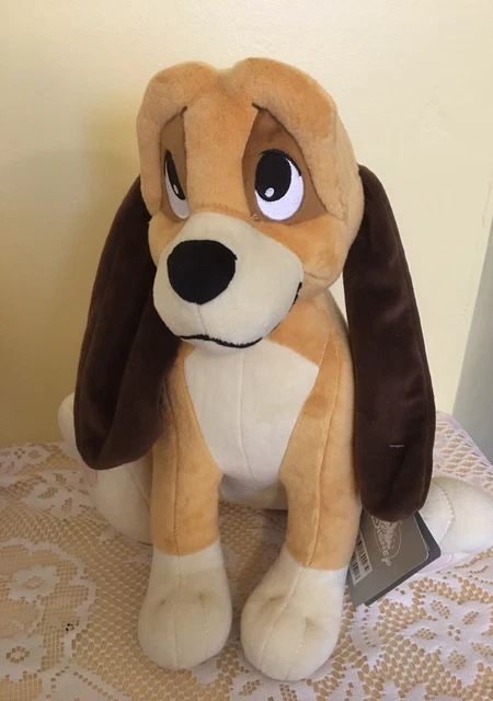 DISNEY STORE COPPER Soft Toy Plush Tod & Copper Fox & Hound Classic ...